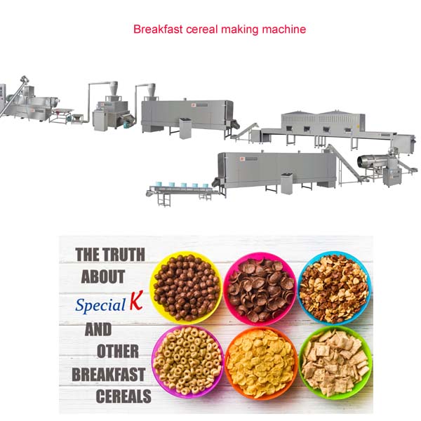 Breakfast Cereals Processing Machine-JINAN SAIBAINUO MACHINERY CO., LTD